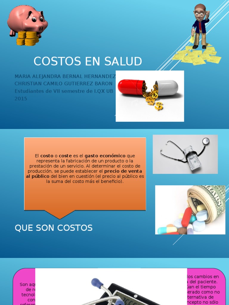 Costos en Salud | PDF | Costo | Presupuesto