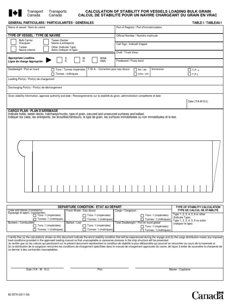 82-0579 - Grain Form | Navire de charge | Bateaux | Free 30-day Trial ...