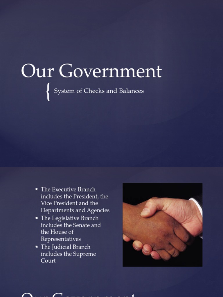 U.S. Government Branches Overview | PDF
