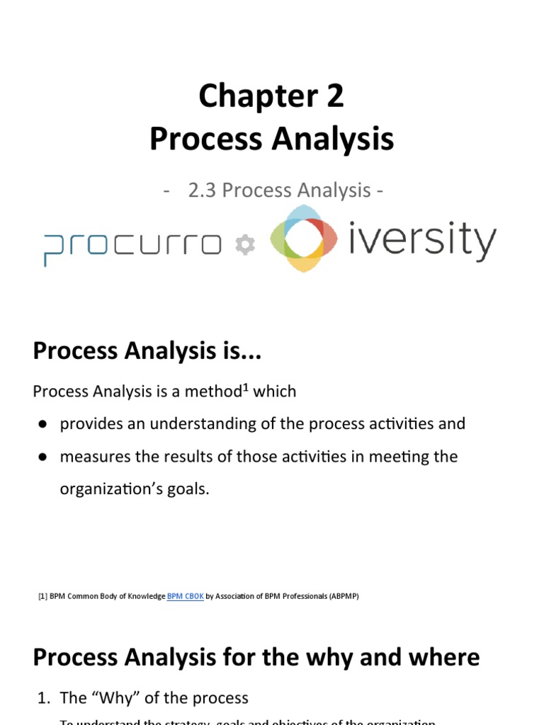 Understanding Process Analysis Methods | PDF | Career & Growth | Business