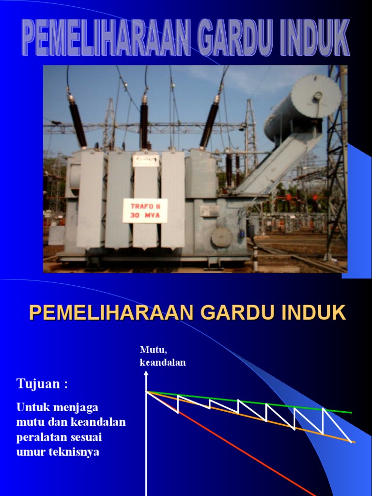 Pemeliharaan Gardu Induk | PDF
