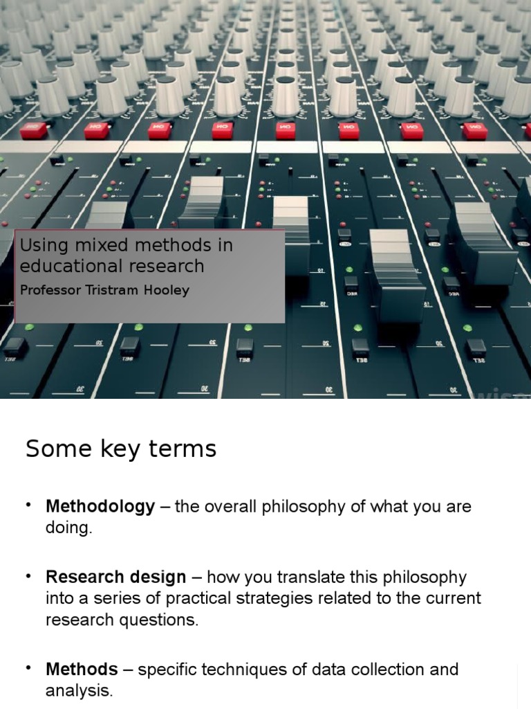 Mixed Methods | PDF | Qualitative Research | Evaluation Methods