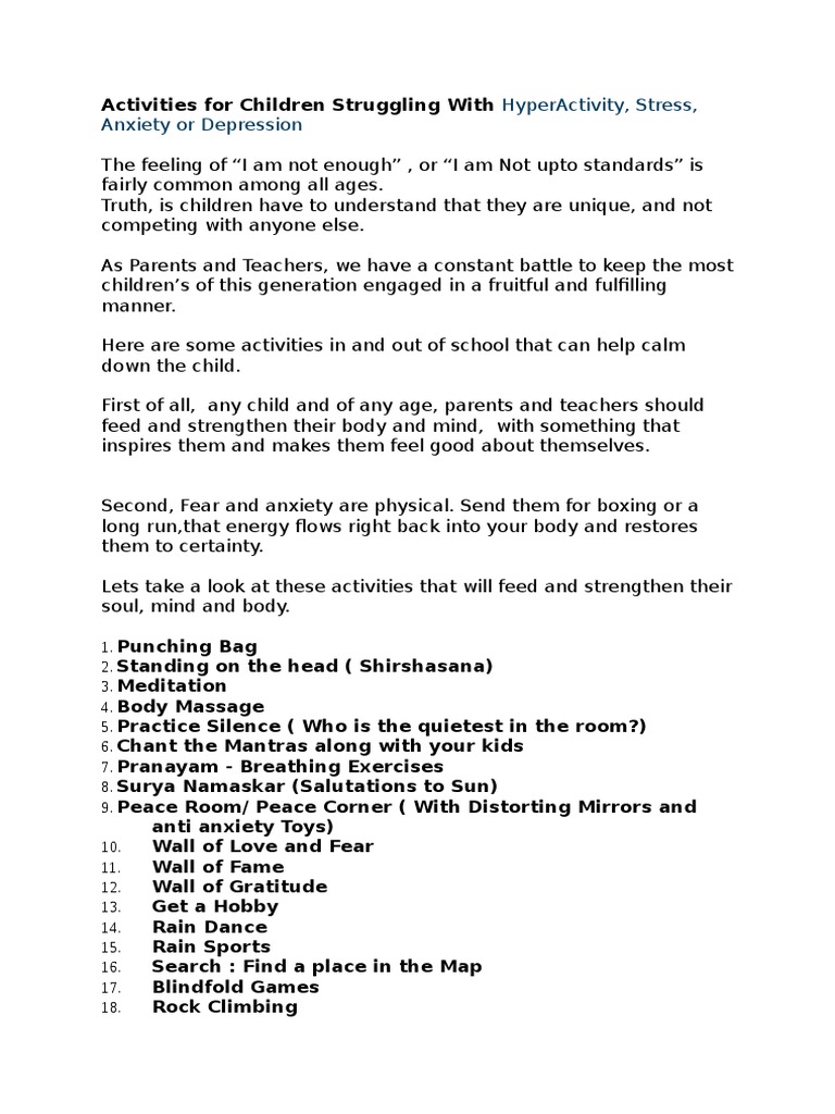 Activities for Adhd Kids | Maze | Mirror