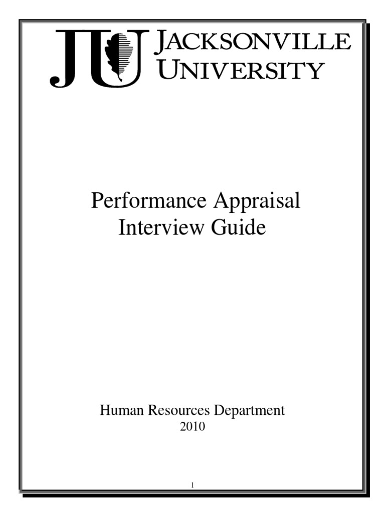 Performance Appraisal Interview Guide | PDF | Performance Appraisal ...