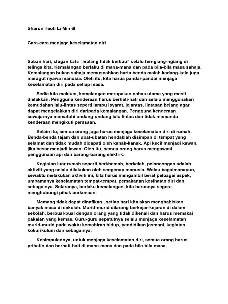 Karangan Spm Cara Menjaga Kebersihan Diri Cara Menjaga Kebersihan Diri ... Karangan Spm Cara Menjaga Kebersihan Diri Cara Menjaga Kebersihan Diri ...