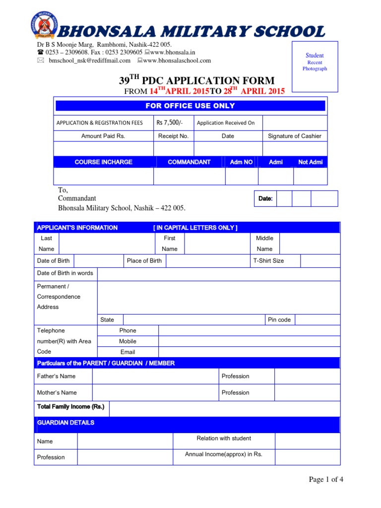 Application Form PDC 38 2014T TRISHNA | PDF | Physician | Birth Certificate