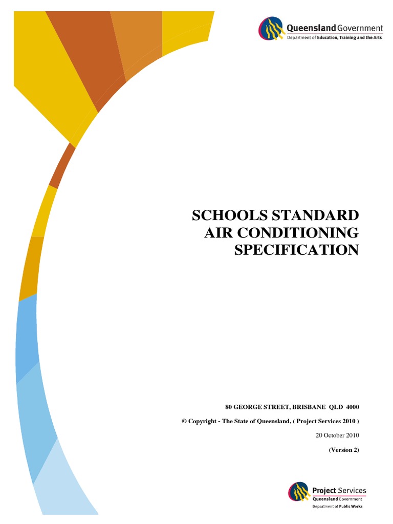 Standard Air Conditioning Specification | PDF | General Contractor ...