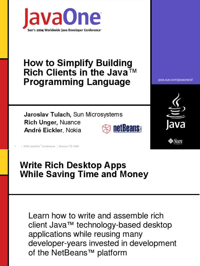 Java Netbeans - Desktop Application Architecture | PDF | Net Beans | Applications & Software