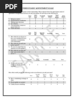 FACES IV Questionnaire | PDF | Likert Scale | Psychology