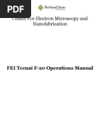 Hitachi SU8000 SEM User Manual | PDF | Scanning Electron Microscope ...