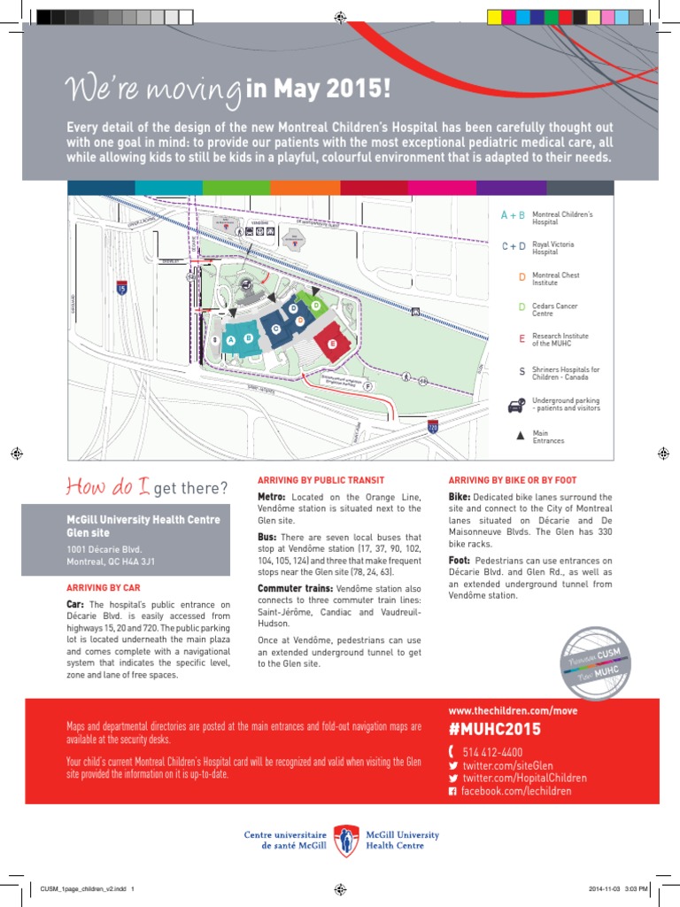 Getting To The Glen MUHC | Download Free PDF | Land Transport ...