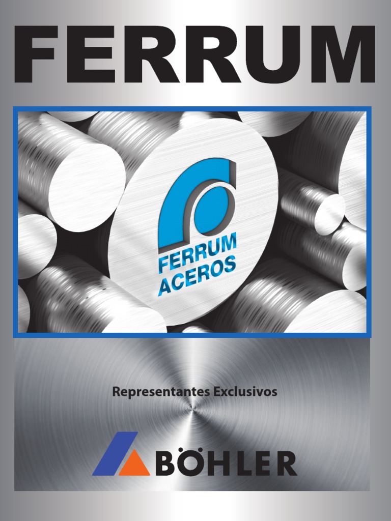 Ferrum Catalogo | PDF | Tratamiento a base de calor | Acero