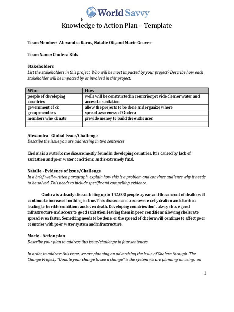 2015-K2a - Template | PDF | Cholera | Sanitation