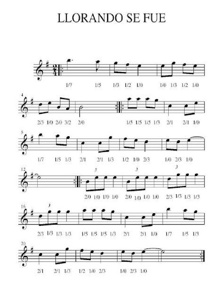 Llorando Se Fue - MLC