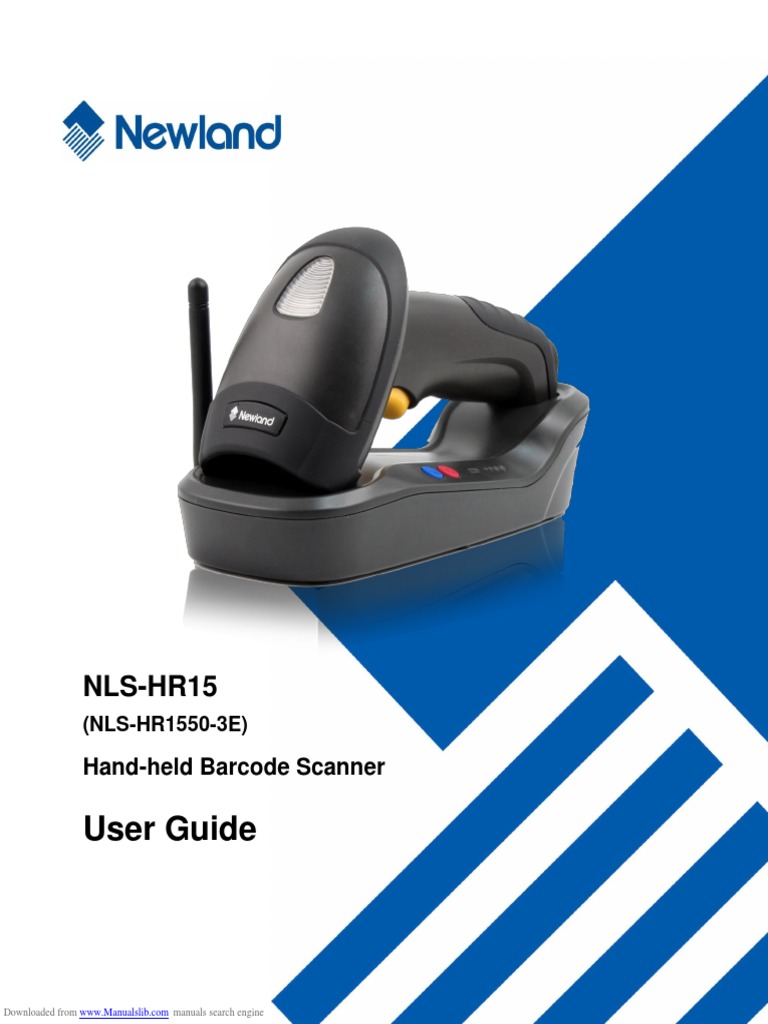 Newland nlshr15 Hand-Held Barcode Scanner | PDF | Image Scanner | Barcode