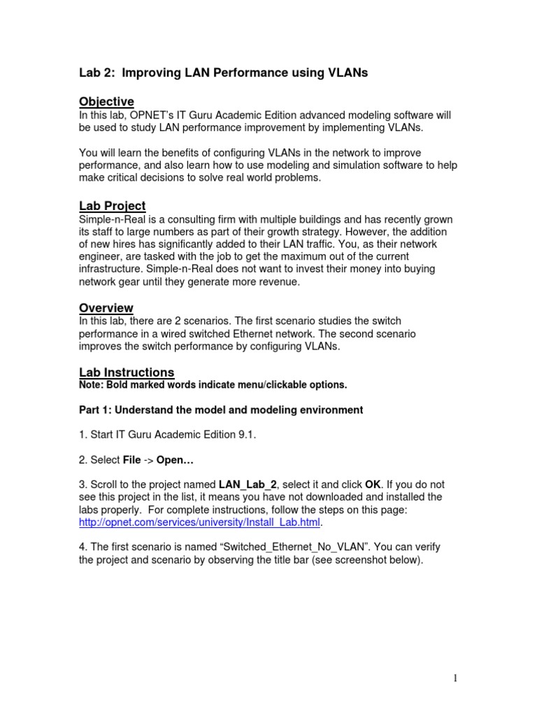 LAN Lab 2 Manual | PDF | Network Congestion | Network Switch
