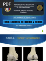 Pruebas de Bostezo en Rodilla | PDF | Rodilla | Medicina CLINICA
