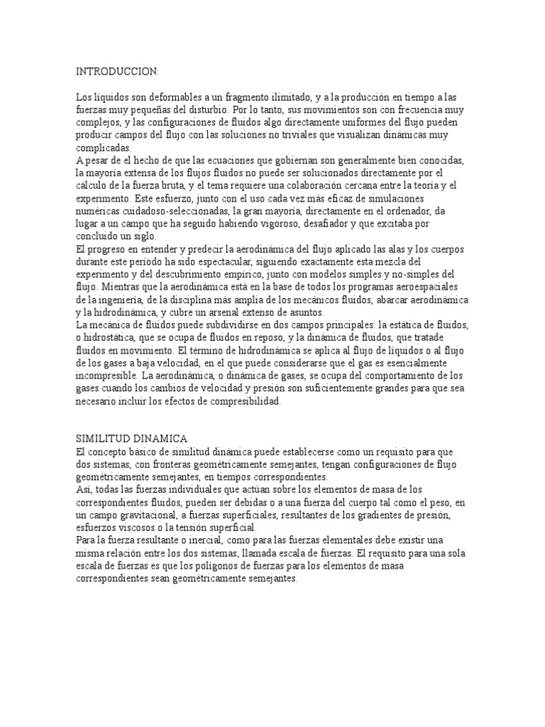 Vertedor Tipo Cimacio | PDF | Mecánica de fluidos | Dinámica (Mecánica)