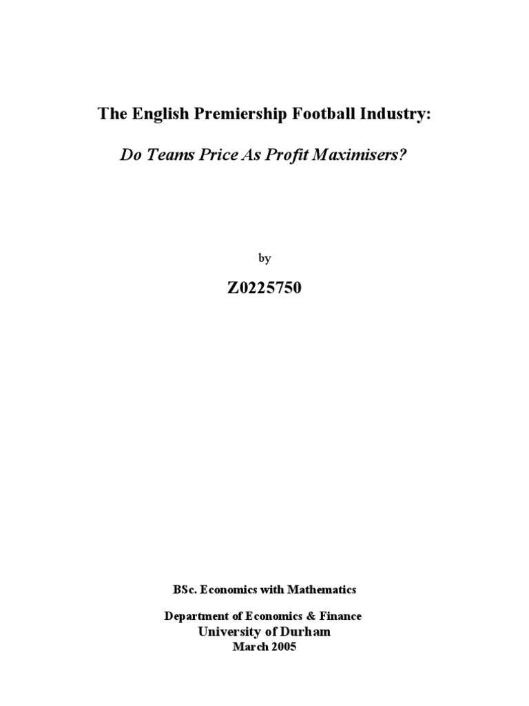 Dissertation Final Draft | PDF | Demand | Price Elasticity Of Demand