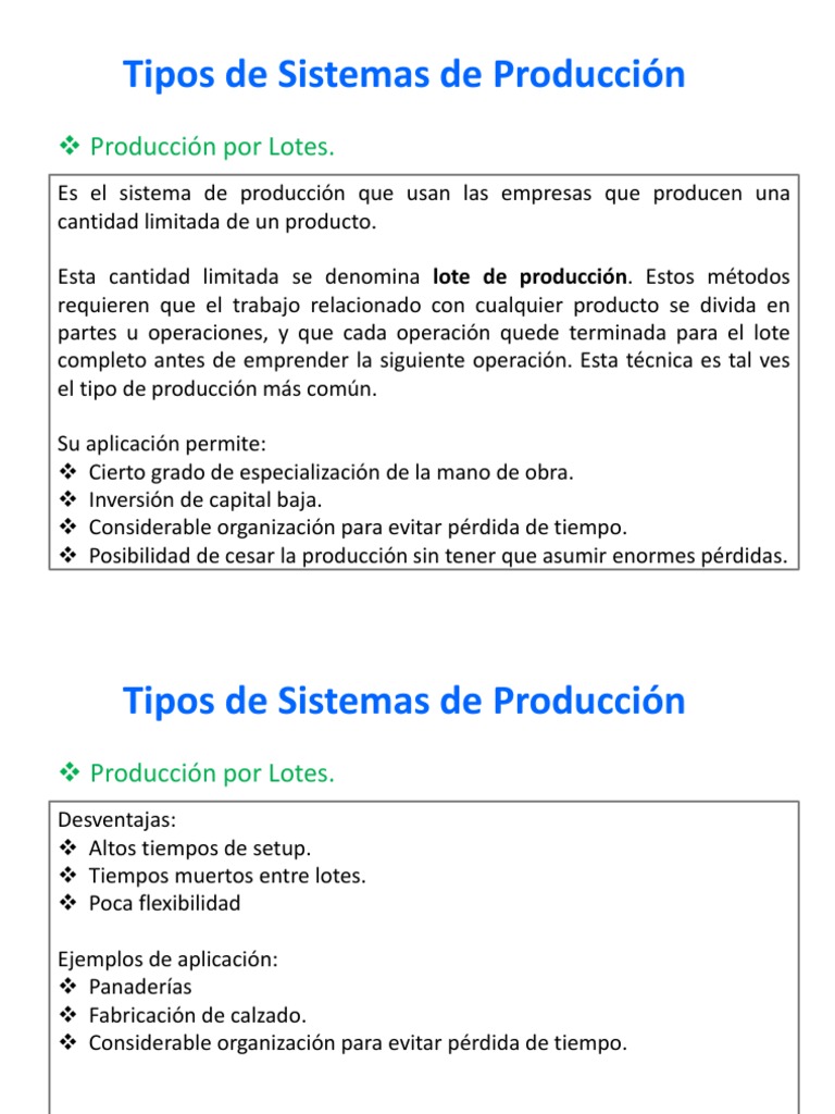 Sistema de Producción - Push | PDF | Producción y fabricación | Industrias