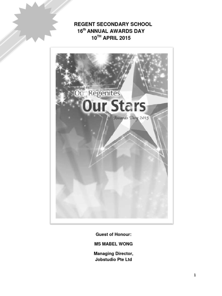 2015 Awards Day - Information Booklet PDF | PDF | Computing And ...