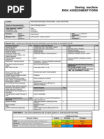 Machine Safety Risk Assessment | PDF | Risk | Occupational Safety And ...