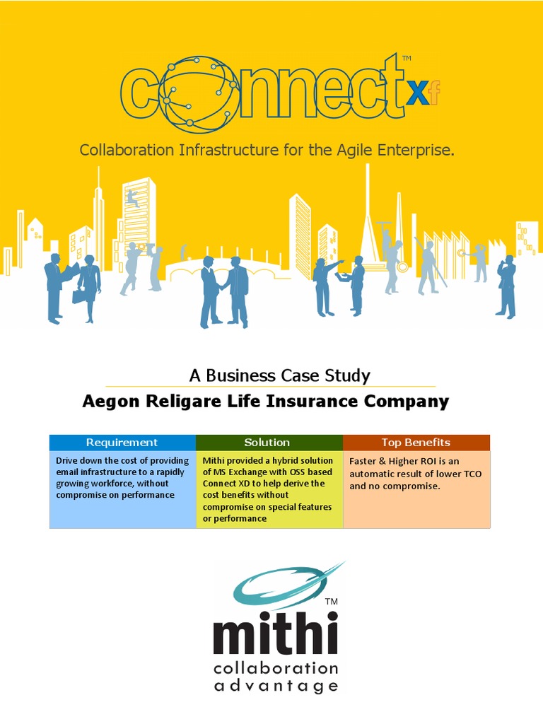Aegon Religare Case Study | PDF | Email | Insurance