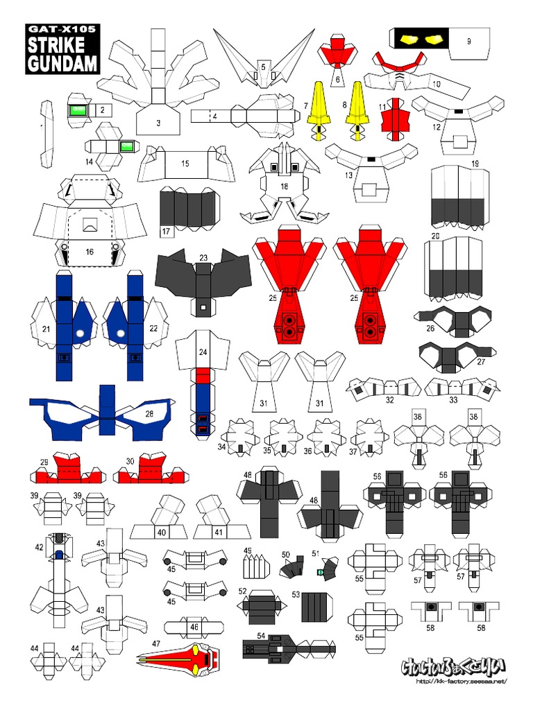 Gundam Papercraft PDF | PDF