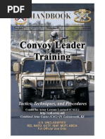 Tactical Motorized Convoy Operations | PDF | Mrap | Vehicles