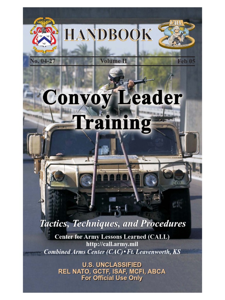 Convoy Leaders Book | PDF | Reconnaissance | Convoy