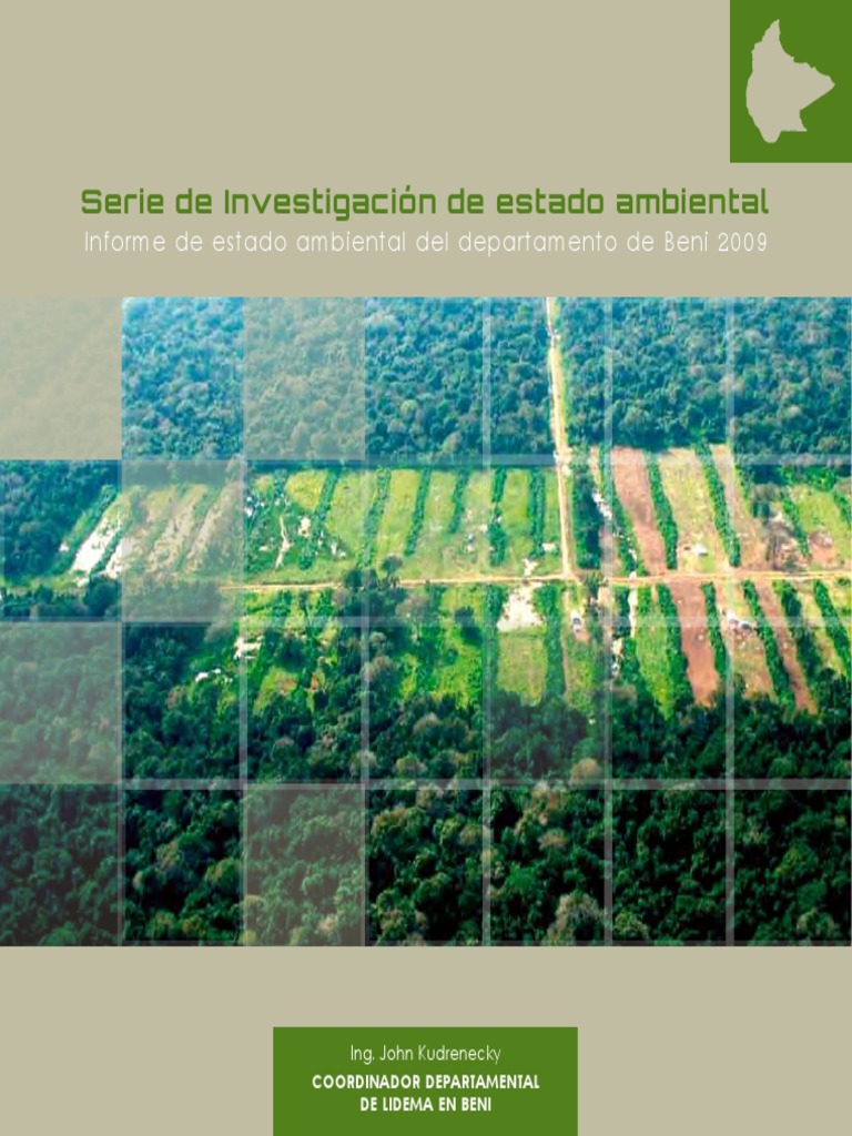 Informe Del Estado Ambiental Del Beni | PDF | Los bosques | Bolivia