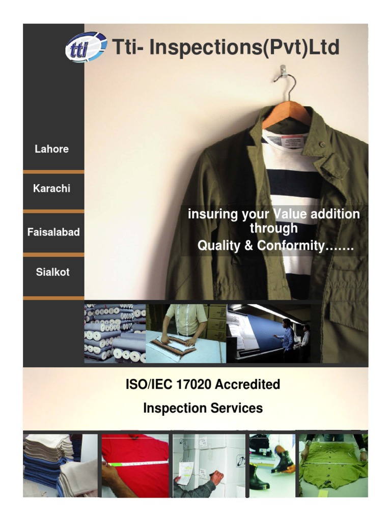 Inspection Brochure 2015 | PDF | Clothing | Business