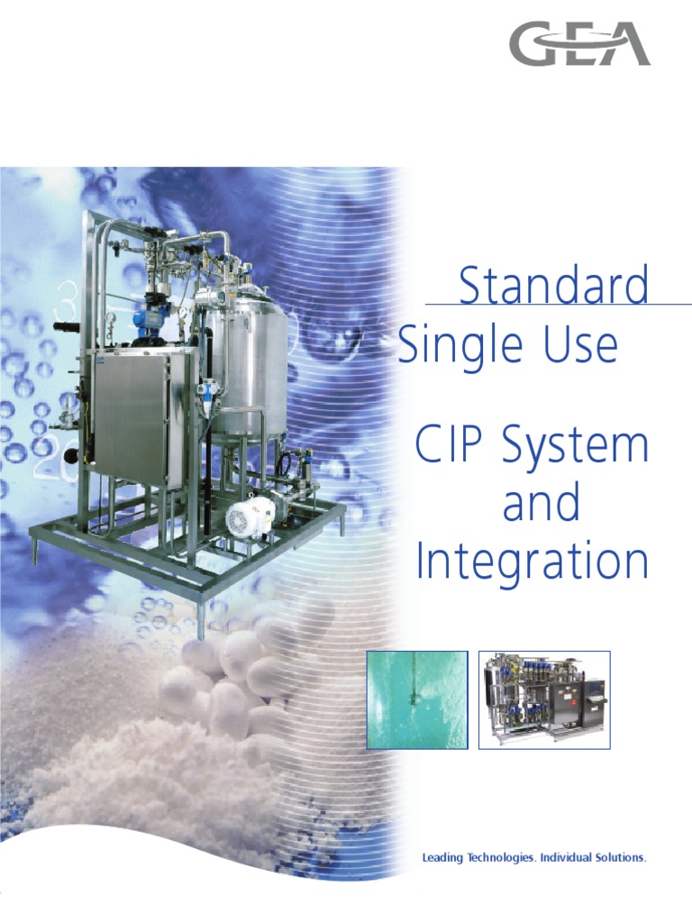 Gea - STD Single Use Cip Sys - Cipd | PDF