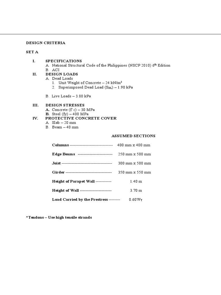 Structural Design Criteria Overview | PDF