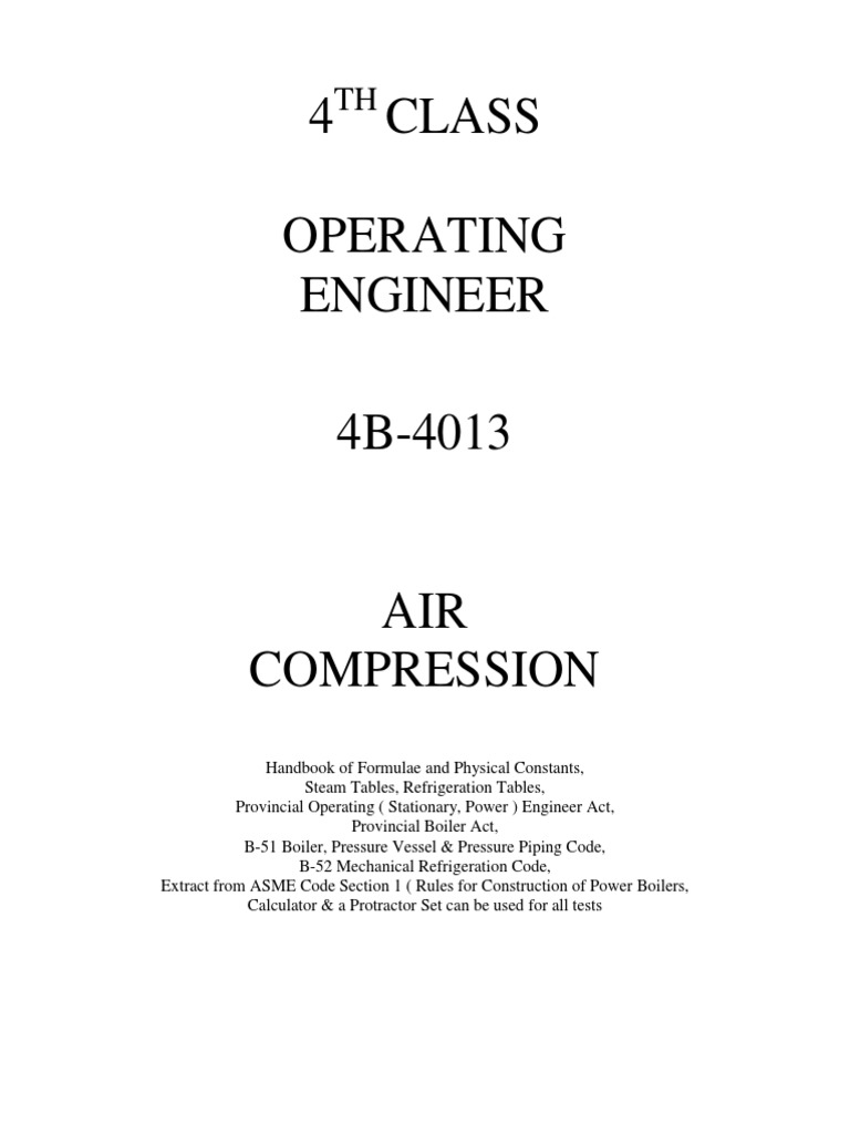 4B-4013 - Air Compression | PDF | Gas Compressor | Cylinder (Engine)
