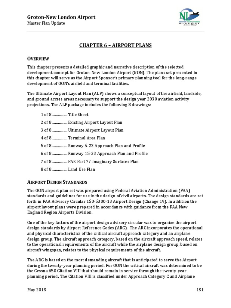 6 - Airport Layout Plan | PDF | Airport | Runway