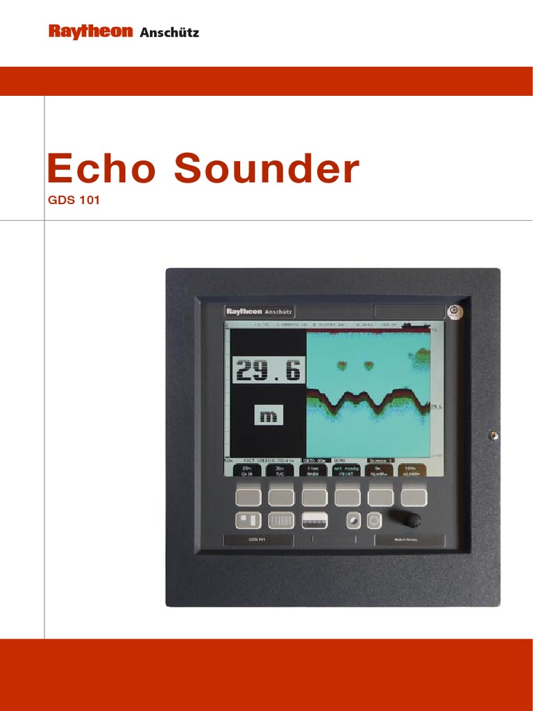 Echo Sounder: Anschütz | PDF | Printer (Computing) | Navigation
