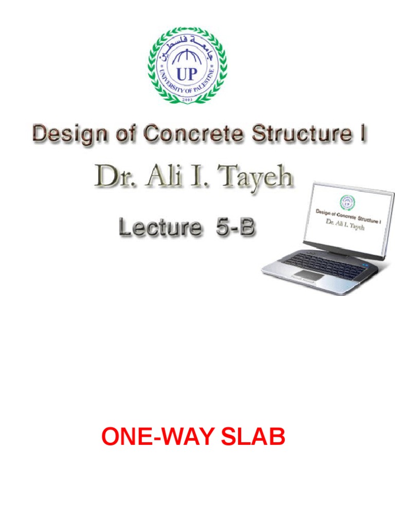 One-Way Ribbed Slab Design | PDF | Bending | Concrete