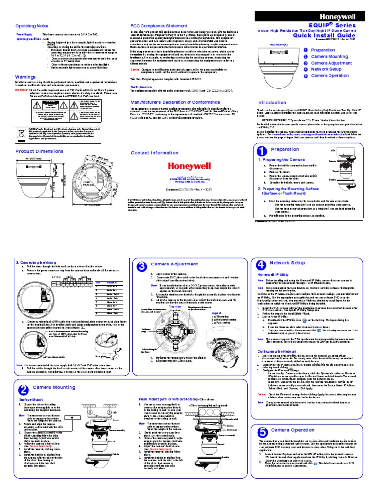 Equip Series Quick Install Guide: Warnings | PDF | Ip Address | Web Browser