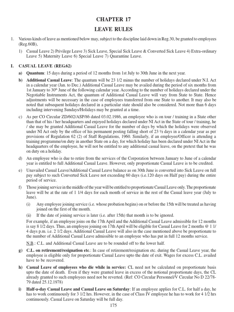 Leave Rules | PDF | Tuberculosis | Quarantine