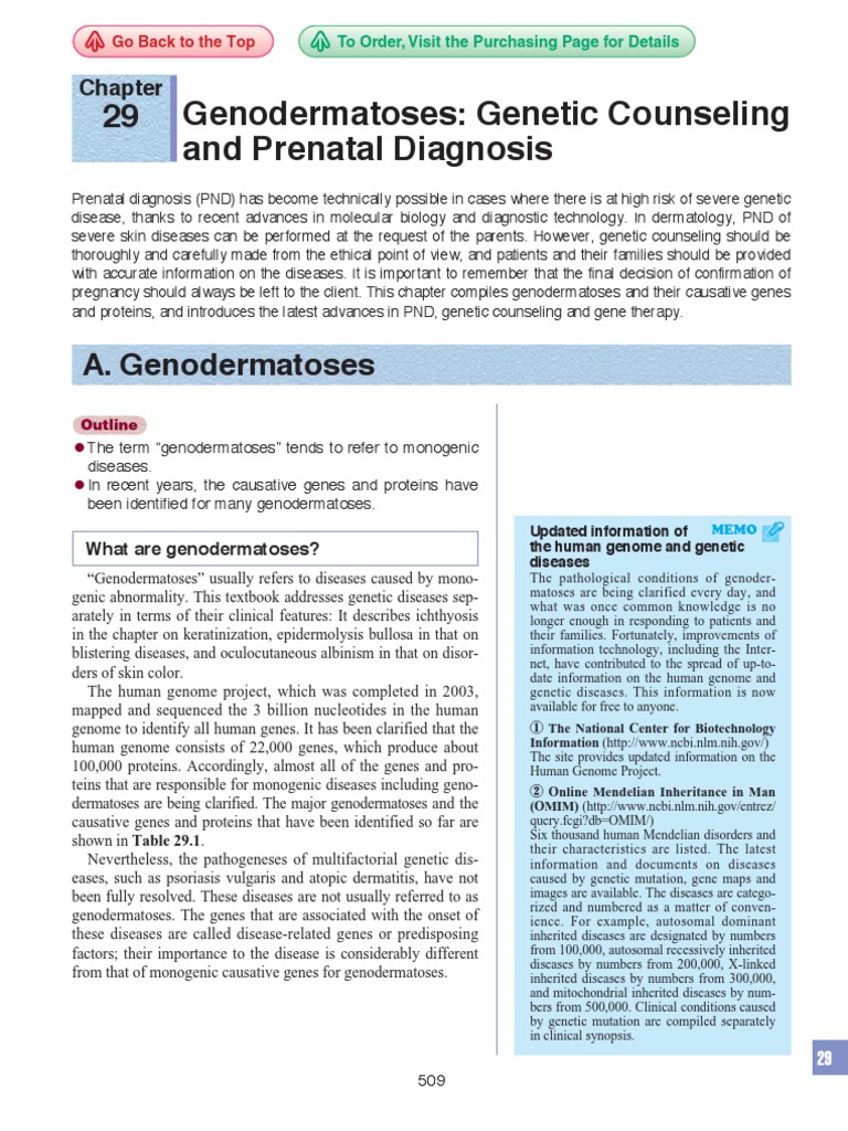 Genodermatoses 7 Mark PDF | PDF | Genetic Disorder | Medical Genetics