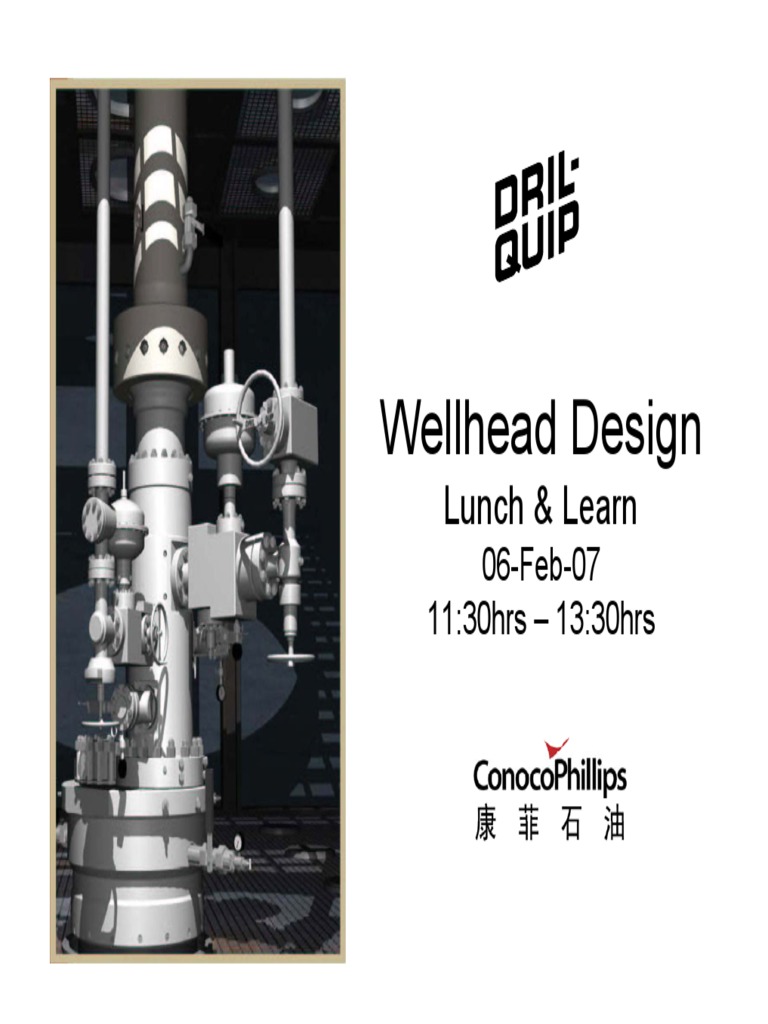 Wellhead Design Slideshow | PDF | Casing (Borehole) | Oil Well