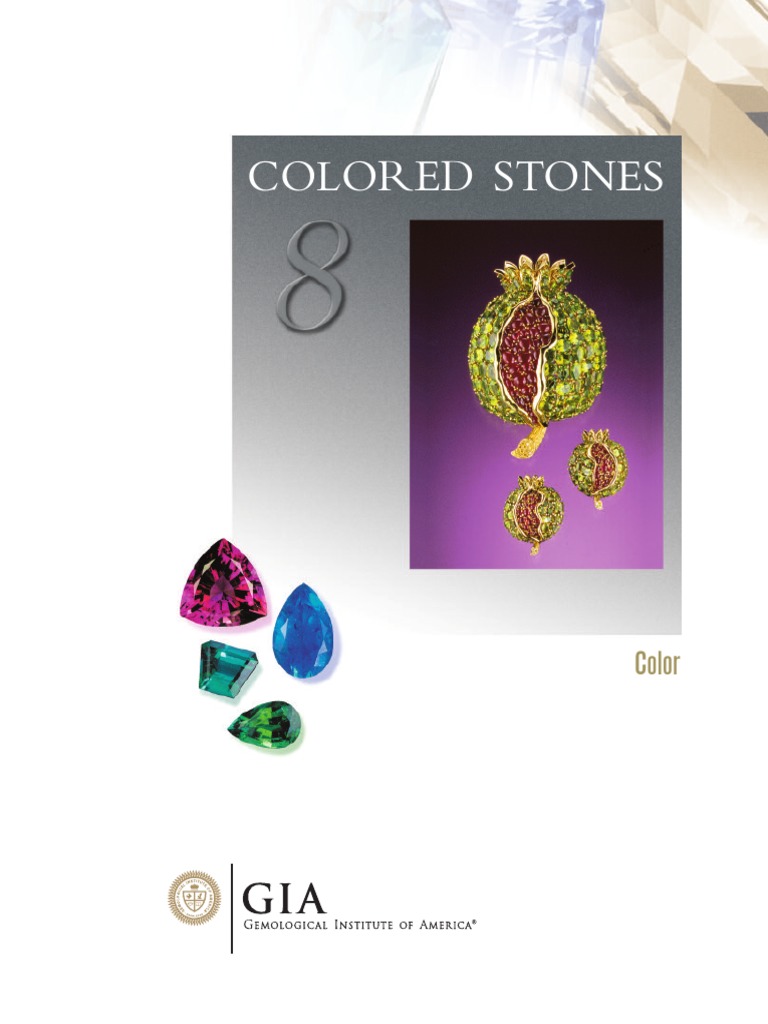 GIA Colored Stones 8 | PDF | Gemstone | Fluorescence
