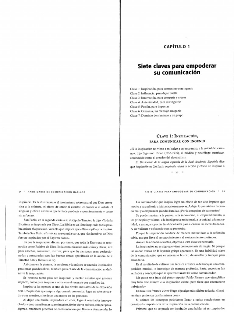 Capitulo 1.siete Claves para Empoderar Su Comunicación PDF | PDF | Inteligencia emocional ...