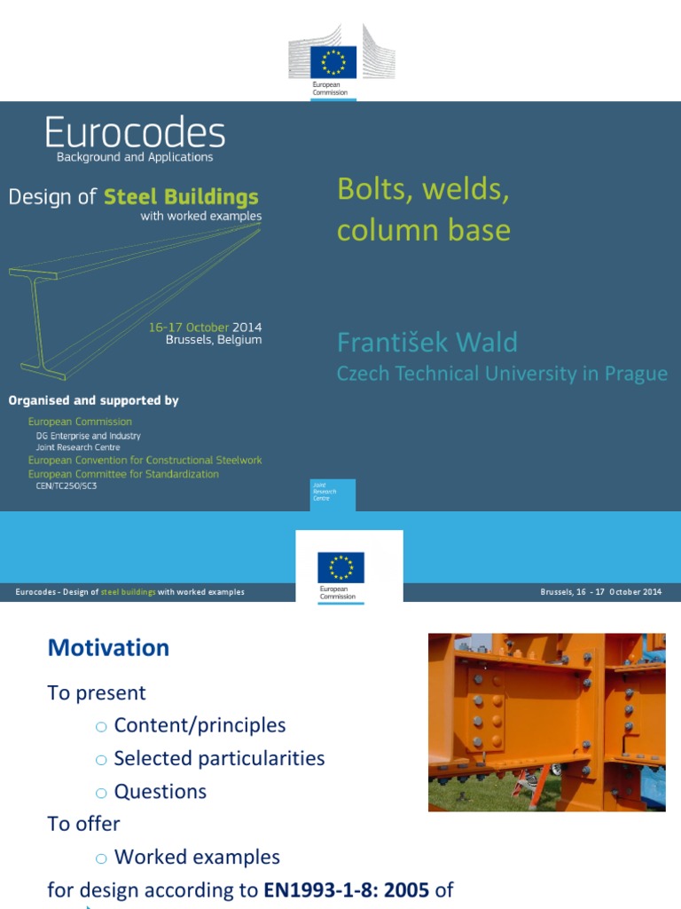Eurocode Bolt Shear Strength Design | PDF | Screw | Structural Steel