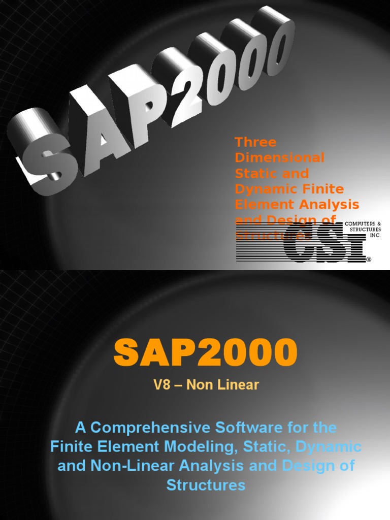 SAP2000 Presentation With New Graphics Sept 2002 | PDF