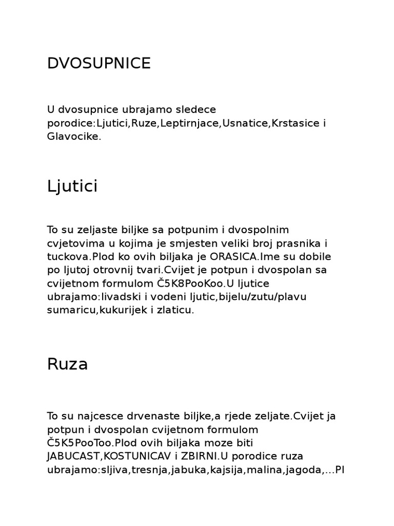 DVOSUPNICE | PDF