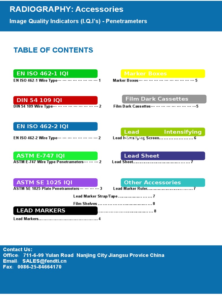 IQI | PDF | Wire | Materials
