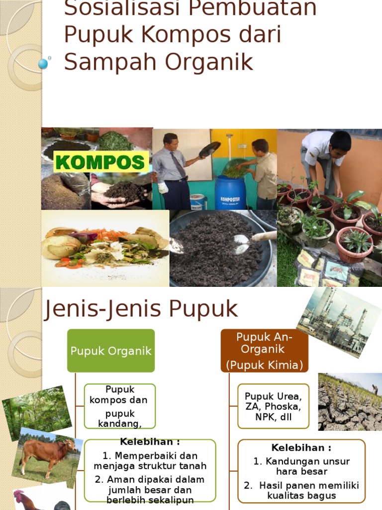 Sosialisasi Pembuatan Pupuk Kompos Dari Sampah Organik | PDF ...