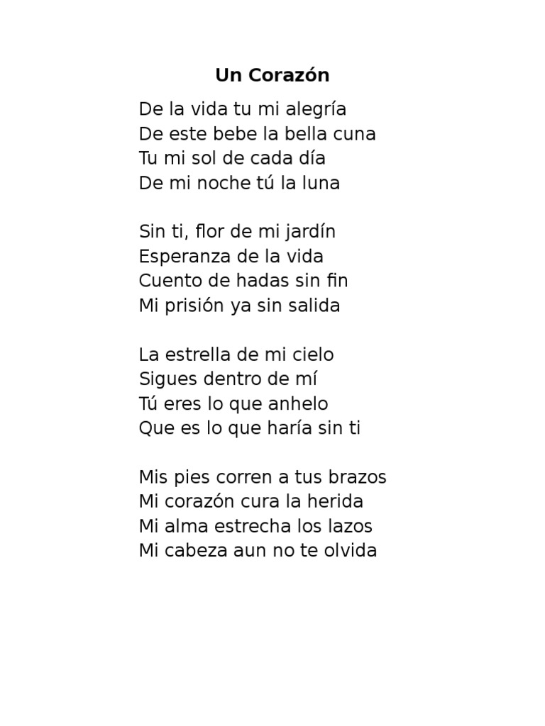 Ejemplo de Cuarteto Poético | PDF